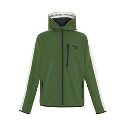 Chiemsee Sportjacke Herren Gr&ouml;&szlig;e L dunkelgr&uuml;n / schwarz / wei&szlig;