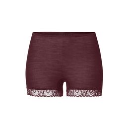 Hanro Panty 'Woolen Lace' Damen Gr&ouml;&szlig;e S dunkelbraun