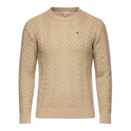 Ombre Pullover Herren Gr&ouml;&szlig;e L beige