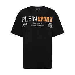 Plein Sport T-Shirt Herren Gr&ouml;&szlig;e 5XL orange / schwarz / wei&szlig;