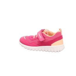 Superfit Sneaker 'Sport7 Mini' Jungen Gr&ouml;&szlig;e 25 hellgrau / apricot / pink