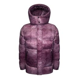 SikSilk Jacke Herren Gr&ouml;&szlig;e XS aubergine / wei&szlig;