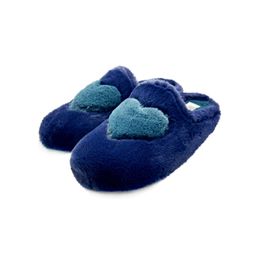 THIES Pantolette 'THIES 1856 Rec Heart Slipper Love' Damen Gr&ouml;&szlig;e 36 navy
