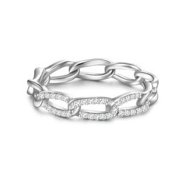 Glanzst&uuml;cke M&uuml;nchen Glanzst&uuml;cke M&uuml;nchen Ring Damen Gr&ouml;&szlig;e 48 silber / transparent