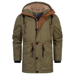 INDICODE Jeans Winterjacke 'Gillespie' Herren Gr&ouml;&szlig;e XXL oliv