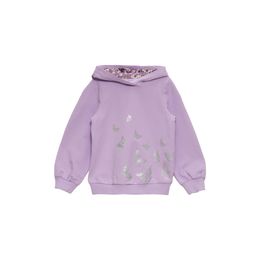 s.Oliver Sweatshirt M&auml;dchen Gr&ouml;&szlig;e 92 helllila / silber