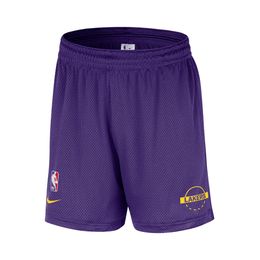 Nike Sporthose 'Los Angeles Lakers Openhole' Herren Gr&ouml;&szlig;e XXL lila / orange / naturwei&szlig;