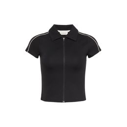 Calvin Klein Jeans Poloshirt Damen Gr&ouml;&szlig;e M ecru / schwarz