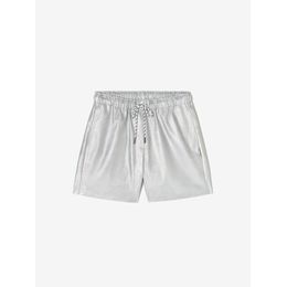 Le Temps Des Cerises Shorts 'Nyllu' Damen Gr&ouml;&szlig;e 42 silber