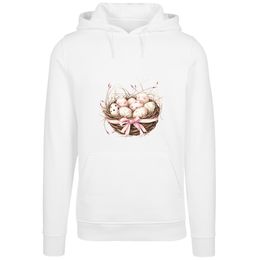 F4NT4STIC Sweatshirt 'Osterei Nest Korb Dekor' Damen Gr&ouml;&szlig;e XS mischfarben / wei&szlig;