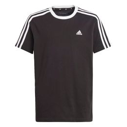 adidas Sportswear Funktionsshirt 'Essentials' Jungen Gr&ouml;&szlig;e 164 schwarz / wei&szlig;