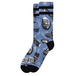 American Socks Socken 'Powder' Herren Gr&ouml;&szlig;e 41/46 blau