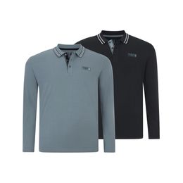 CHARLES COLBY Shirt Herren Gr&ouml;&szlig;e L blau / nachtblau