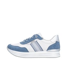 Remonte Sneaker Damen Gr&ouml;&szlig;e 41 marine / pastellblau / wei&szlig;