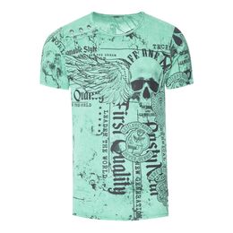 Rusty Neal T-Shirt Herren Gr&ouml;&szlig;e XXL mint