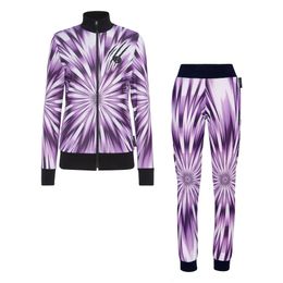 Plein Sport Tracksuit Damen Gr&ouml;&szlig;e XS lila / wei&szlig;