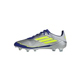 adidas Performance Fu&szlig;ballschuh 'F50 Pro Messi' Herren Gr&ouml;&szlig;e 42 dunkelblau / limone / silber