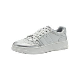 s.Oliver Sneaker Damen Gr&ouml;&szlig;e 36 silber / wei&szlig;