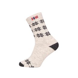 Homeofsocks Socken 'HOS804' Damen Gr&ouml;&szlig;e 43/46 ecru