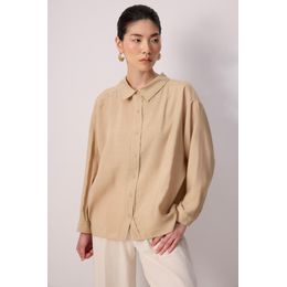 Touche Prive Bluse Damen Gr&ouml;&szlig;e S/M beige
