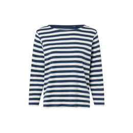 Marie Lund Shirt Damen Gr&ouml;&szlig;e S ecru / indigo