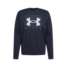 Under Armour Sportsweatshirt Herren Gr&ouml;&szlig;e XL blau / schwarz / wei&szlig;