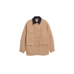 armedangels Overshirt WORKWEAR CANVAS Damen Gr&ouml;&szlig;e S beige