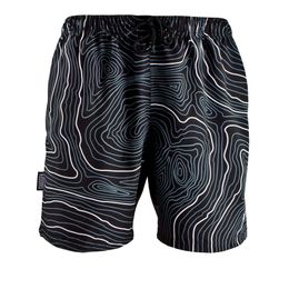 GUGGEN Mountain Badeshorts 'Boardshorts 2335' Herren Gr&ouml;&szlig;e 4XL wei&szlig;