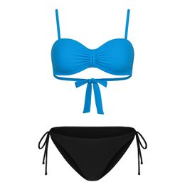C&city Bikini Damen Gr&ouml;&szlig;e XL azur / schwarz