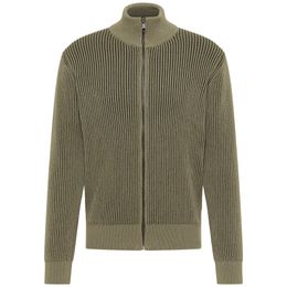 Mustang Strickjacke 'Escondido' Herren Gr&ouml;&szlig;e S khaki