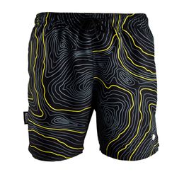 GUGGEN Mountain Badeshorts 'Boardshorts 2335' Herren Gr&ouml;&szlig;e 4XL gelb