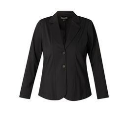 Base Level Curvy Blazer Damen Gr&ouml;&szlig;e 48 schwarz