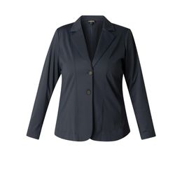 Base Level Curvy Blazer Damen Gr&ouml;&szlig;e 44 dunkelblau