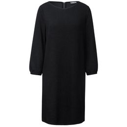 Street One Kleid Damen Gr&ouml;&szlig;e 40 schwarz Winterkleid