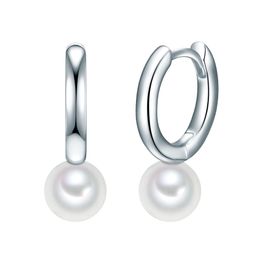 Valero Pearls Ohrringe Damen Gr&ouml;&szlig;e One Size silber / perlwei&szlig;
