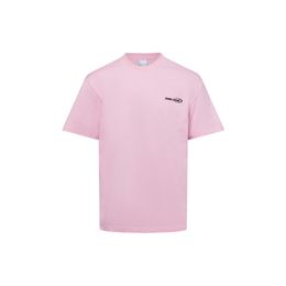Karl Kani T-Shirt 'Resi' Herren Gr&ouml;&szlig;e L rosa / schwarz / wei&szlig;