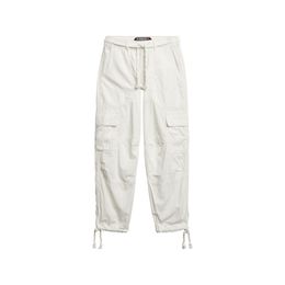 Superdry & Co Cargohose Damen Gr&ouml;&szlig;e 34 wollwei&szlig;