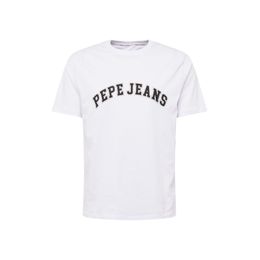 Pepe Jeans T-Shirt 'Clet' Herren Gr&ouml;&szlig;e L schwarz / wei&szlig;