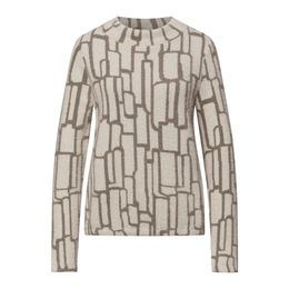 Street One Pullover Damen Gr&ouml;&szlig;e L beige / braun