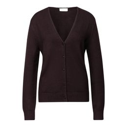 Street One Studio Strickjacke Damen Gr&ouml;&szlig;e XL dunkelbraun