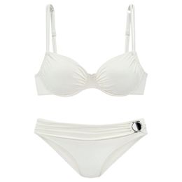 JETTE Bikini Damen Gr&ouml;&szlig;e M wei&szlig;