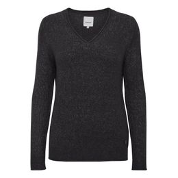 oxmo Pullover 'Ilva' Damen Gr&ouml;&szlig;e XXL schwarz / schwarzmeliert