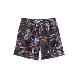 s.Oliver Badeshorts Herren Gr&ouml;&szlig;e S hummer / schwarz / wei&szlig;