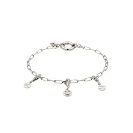 Kuzzoi Armband Herren Gr&ouml;&szlig;e 19 silber