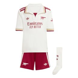 adidas Performance Trainingsanzug 'FC Arsenal 25/26' Jungen Gr&ouml;&szlig;e 110 gelb / rot / wei&szlig;