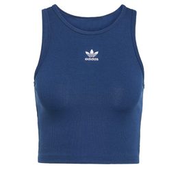 adidas originals Top 'Essentials' Damen Gr&ouml;&szlig;e 4XS dunkelblau / wei&szlig;