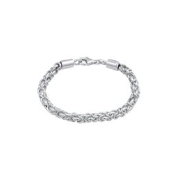 Kuzzoi Armband Herren Gr&ouml;&szlig;e 19 silber