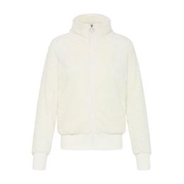 oxmo Fleecejacke 'Anneka' Damen Gr&ouml;&szlig;e S wei&szlig;