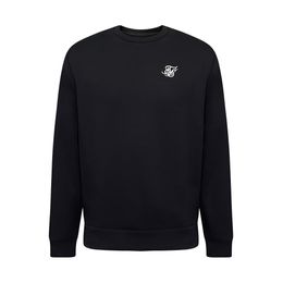 SikSilk Sweatshirt Herren Gr&ouml;&szlig;e XL schwarz / wei&szlig;