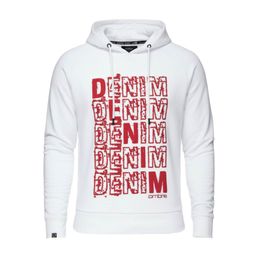 Ombre Sweatshirt 'OM-SSPS-0158 ' Herren Gr&ouml;&szlig;e XL rot / wei&szlig;